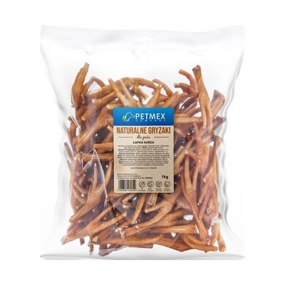 PETMEX kuracie labky 1 kg prírodná maškrta pre psov od 7,6 € - Heureka.sk