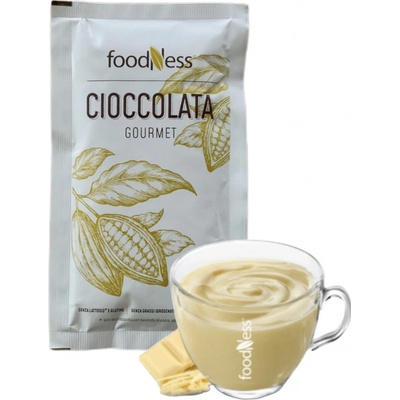 FoodNess Horká čokoláda bílá 30 g - Heureka.cz