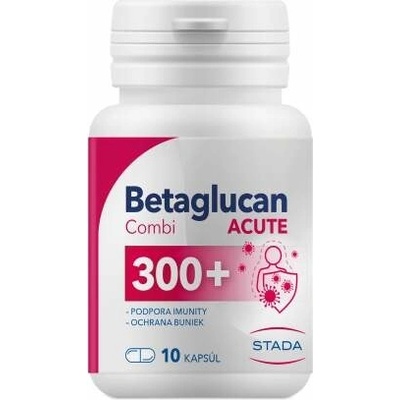 Betaglukan Combi 300+ acute 10 kapsúl od 17 € - Heureka.sk