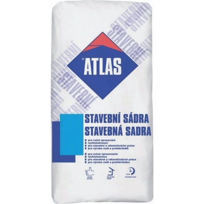 Stavební sádra ATLAS 15 kg - Heureka.cz
