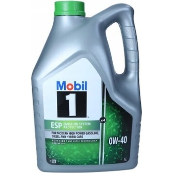 Mobil 1 ESP X4 0W-40 5 l od 1 430 Kč - Heureka.cz