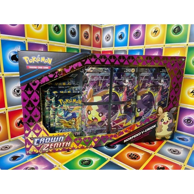 Pokémon TCG Crown Zenith Premium Playmat Collection Morpeko V-Union ...