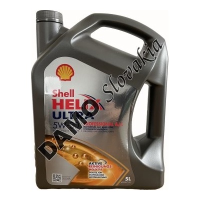 Shell Helix Ultra Professional AJ-L 5W-30 5 l od 36,6 € - Heureka.sk