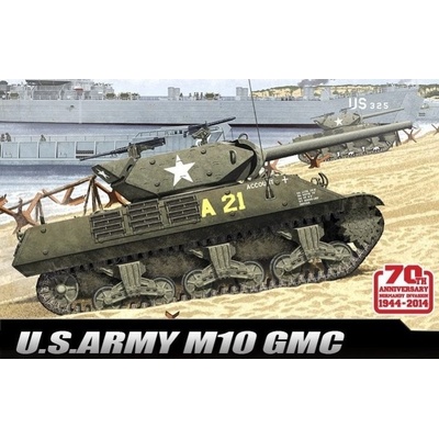 Academy Model Kit tank 13288 US ARMY M10 GMC Anniv.70 Normandy Invasion ...