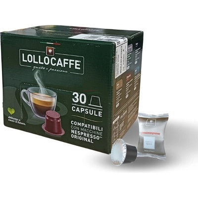 Lollo caffé Kávové kapsle Argento Espresso do NESPRESSO 30 ks od 159 Kč ...