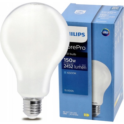 Philips LED žárovka E27 17,5W - 2452lm - 6000k Corepro Premium od 201 Kč - Heureka.cz