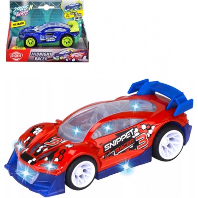 Dickie Auto závodní Midnight Racer zpětný chod na baterie Světlo Zvuk 2 ...