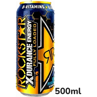 Rockstar Xdurance Fully Loaded Energy Drink Blueberry Pomegranate Acai ...