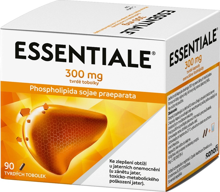 ESSENTIALE 300MG CPS DUR 90 od 305 Kč - Heureka.cz