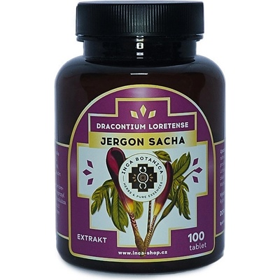 Inca Botanica Jergon sacha 100 tablet od 650 Kč - Heureka.cz