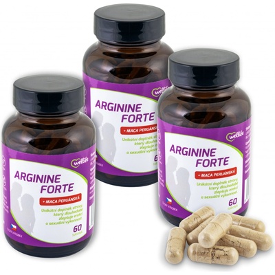 Wellife ARGININE FORTE 3 x 60 tobolek - Heureka.cz