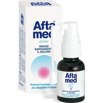 AFTAMED Орален спрей против афти, Aftamed Oral Spray 20ml For Ulcers In ...