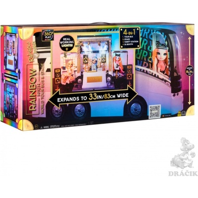 OMG Rainbow High Tour bus 4v1 svetového turné Rainbow High Vision od ...