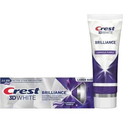 Crest 3D White BRILLIANCE Luminous PURPLE 130 g od 22,9 € - Heureka.sk