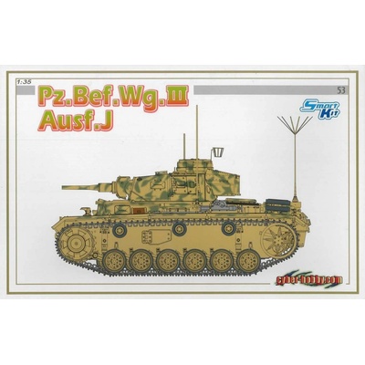 Dragon Model Kit tank 6544 Pz.Bef.Wg.III Ausf.J SMART KIT 1:35 - Heureka.cz
