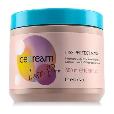 Inebrya Ice Cream Liss Pro Liss Perfect Mask маска за коса 500 ml ...