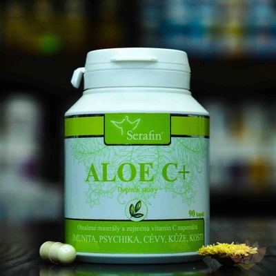 Serafin byliny Aloe C+ 90 kapslí od 412 Kč - Heureka.cz