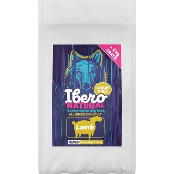 Ibero Natural Grai Free Dog Mini Adult Lamb 2 x 12 kg od 2 650 Kč ...