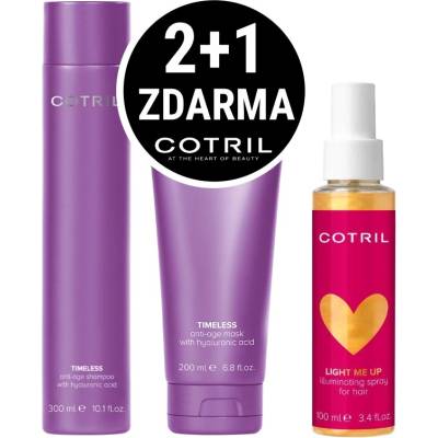 Cotril Timeless šampón 300 ml + maska 200 ml + sprej pro lesk 100 ml ...