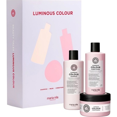 Maria Nila Luminous Colour Holiday Box šampon 350 ml + kondicionér 300 ...