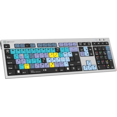 Logickeyboard Blackmagic DaVinci Resolve keyboard Slim Line PC od 155 ...