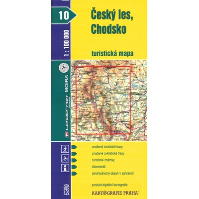 Český les Chodsko turistická mapa 1:100 000 10 od 28 Kč - Heureka.cz