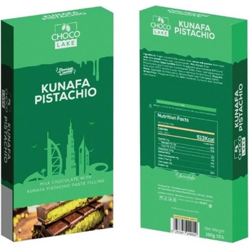 Choco Lake Dubai Chocolate Kunafa & Pistachio 190 g od 7,65 € - Heureka.sk