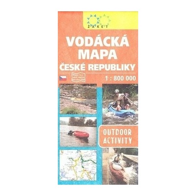 Vodácká mapa České republiky - Heureka.sk