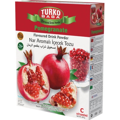 Turko Baba Turecký instantní ovocný nápoj Granátové jablko 300 g od 199 ...