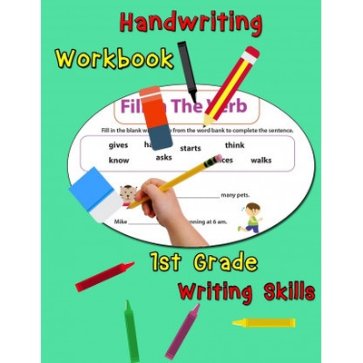 Handwriting Workbook - 1st Grade Writing Skills: Handwriting Practice ...