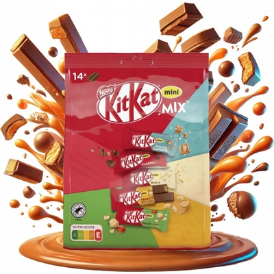 Nestlé Kit Kat Mini Mix 197 g od 120 Kč - Heureka.cz