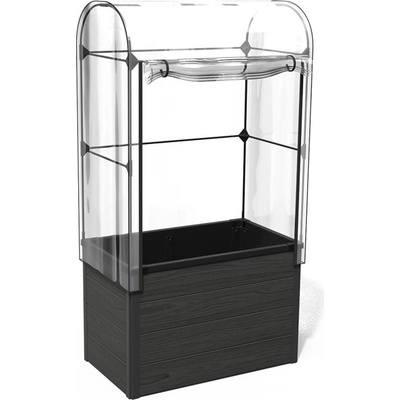 Keter Fóliovník/vyvýšený záhon Maple Greenhouse, šedá, 99 x 58 x 185 cm ...