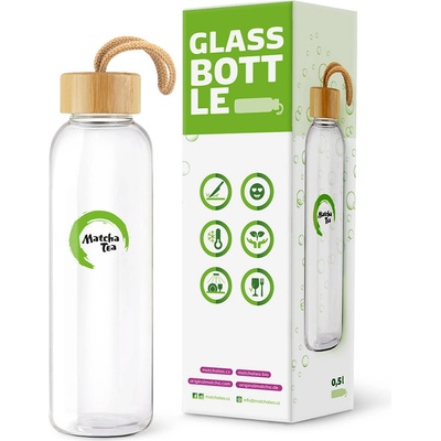 Matcha tea Matcha glass bottle 500 ml od 203 Kč - Heureka.cz