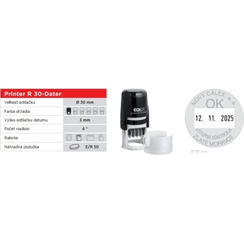 Colop Printer R30 Dater od 28 € - Heureka.sk