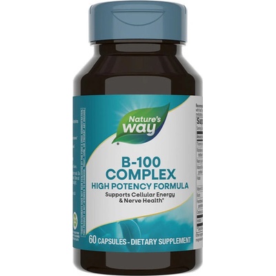 Natures Way Vitamin B-100 Complex 60 kapsúl - Heureka.sk