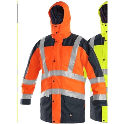 Canis LONDON Reflexní pracovní bunda 5v1 oranžovo-modrá od 1 595 Kč ...