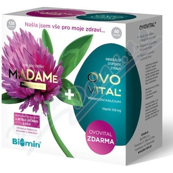 Biomin MADAMe Menopause 120 tablet +OVOVITAL 60 tablet od 468 Kč ...