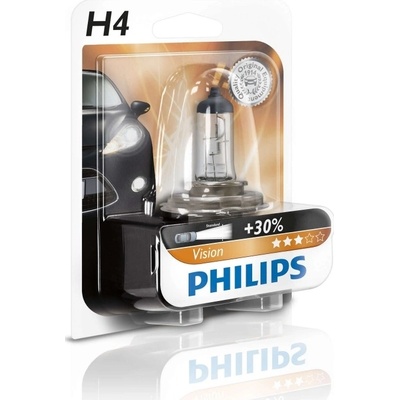 Philips Vision H4 P43t-38 12V 60/55W 12342PRB1 od 46 Kč - Heureka.cz