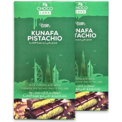 Choco Lake Dubai Chocolate Kunafa & Pistachio 190 g - Heureka.sk