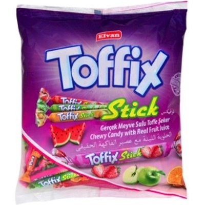 Elvan Toffix Stick měkké bonbóny ve tvaru tyčinek 800 g - Heureka.cz