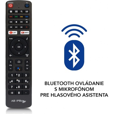 Dálkový ovladač AB IPBox ONE/TWO BLUETOOTH od 494 Kč - Heureka.cz