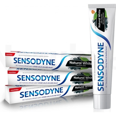 Sensodyne Natural White 3 x 75 ml od 204 Kč - Heureka.cz