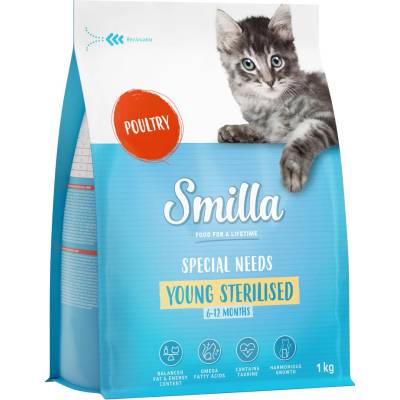 Smilla Young Sterilised drůbeží 1 kg od 95 Kč - Heureka.cz