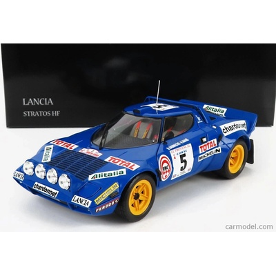 Kyosho Lancia Stratos Hf night Version N 5 2nd Rally Tour De Corse 1976 ...