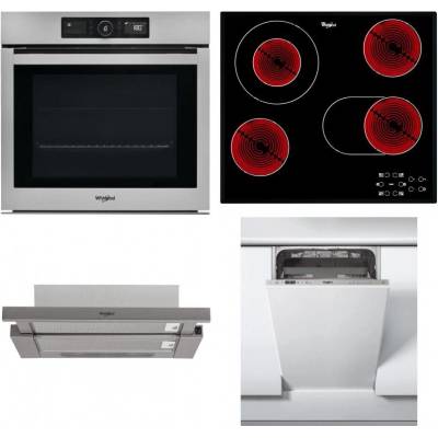 Set Whirlpool AKZ9 9480 IX + AKT 8190/BA + AKR 5390/1 IX + WSIC 3M27 C ...