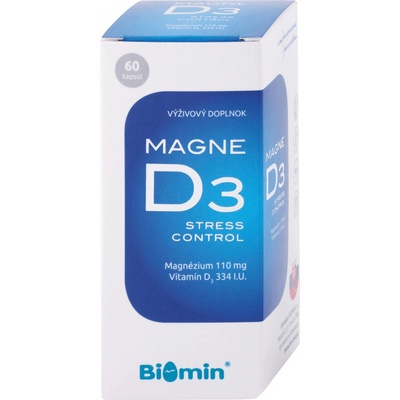 Biomin Magne D3 Stress Control 60 kapsúl od 14,99 € - Heureka.sk