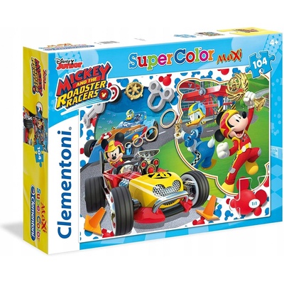 Clementoni Mickey Mouse Závodníci 104 dílků - Heureka.cz