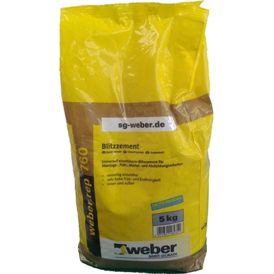 Weber Rychle tuhnoucí cement Weberrep 760 5 kg od 619 Kč - Heureka.cz