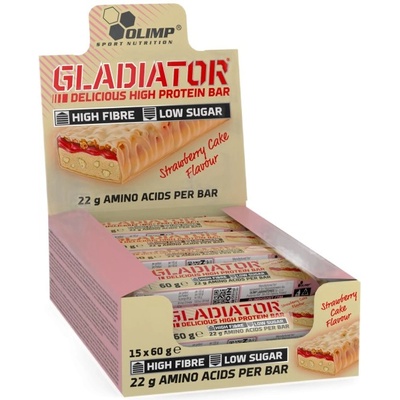 Olimp Sport Nutrition Gladiator / High Protein Bar [15 x 60 грама ...