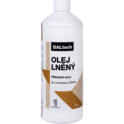 BALtech Olej lněný P6420 fermež lněná 1 l od 239 Kč - Heureka.cz